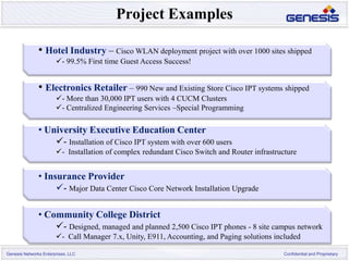 Genesis Networks Mar 2010 Base Presentation Rev4 | PPT