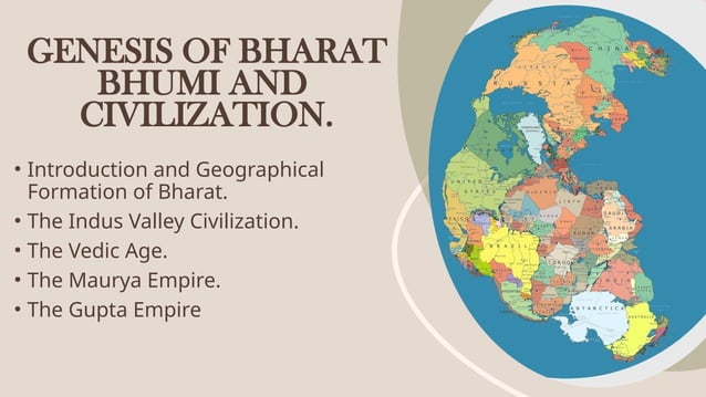 Genesisof bharat bhumi and civilization.pptx | Hinduism | Religion ...