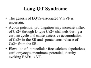 Genesis of cardiac arrhythmias | PPTX