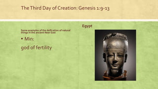 Genesis third day of creation | PPTX