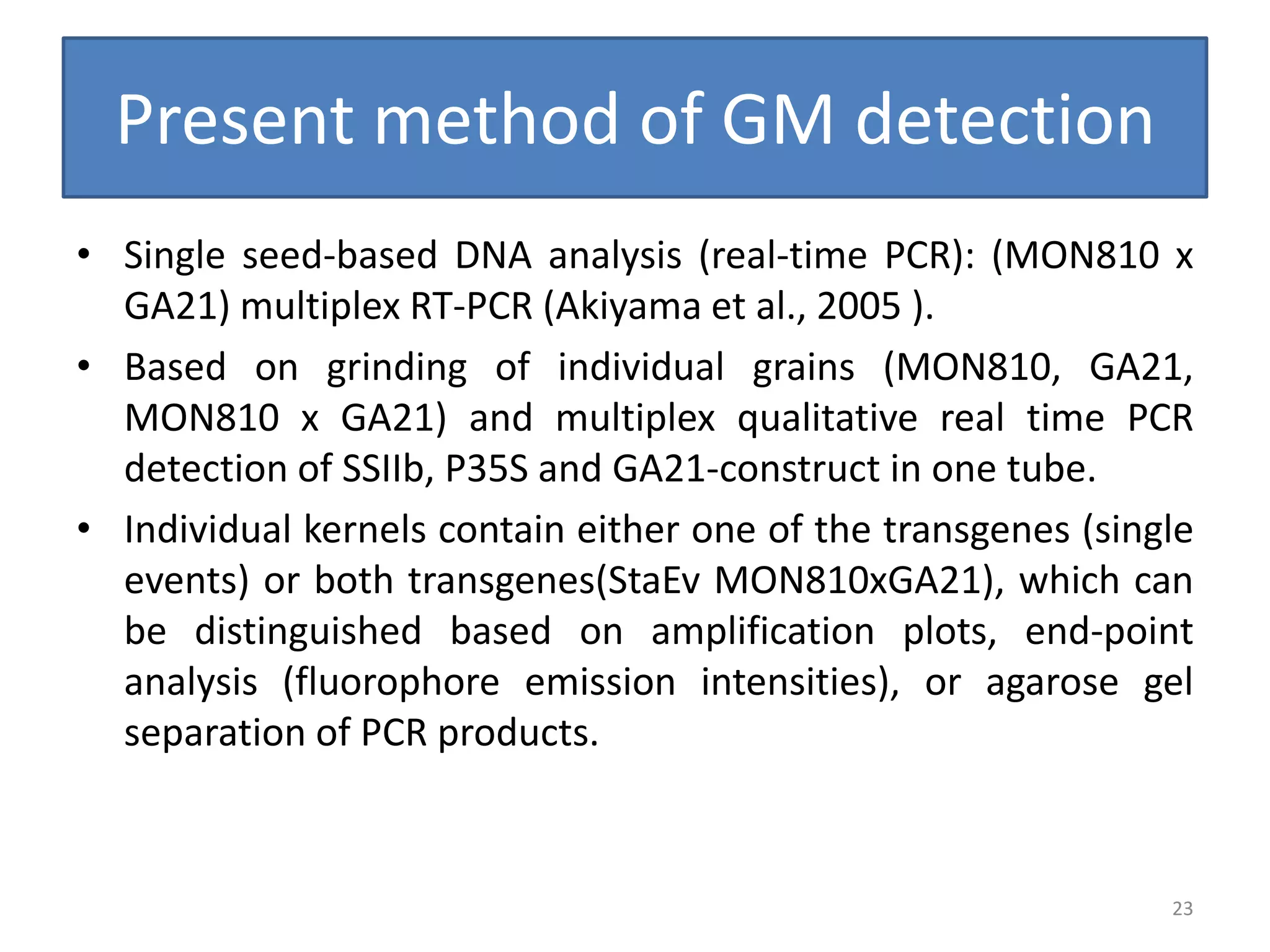 Gene stacking and its materiality in crop improvement | PDF