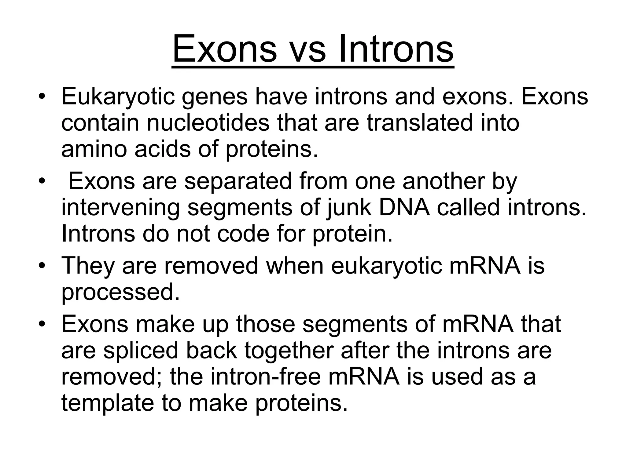 Gene_Structure.ppt, extrons, intons, locus | PPT