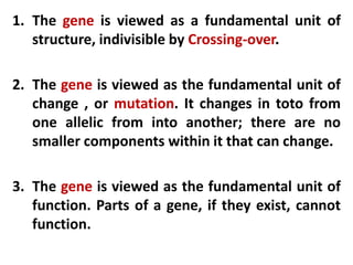 Gene structure and expression | PPTX
