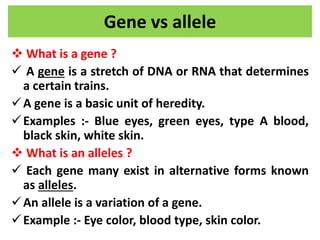 Gene structure and expression | PPTX