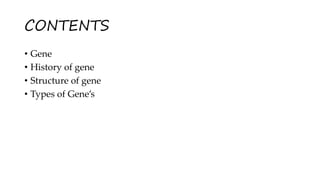 Gene structure | PPTX