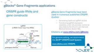 Gene synthesis technology and applications update—unleash your lab’s ...
