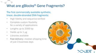 Gene synthesis technology and applications update—unleash your lab’s ...