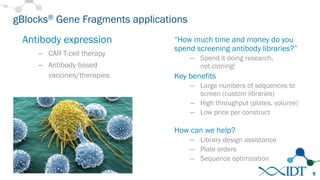 Gene synthesis technology and applications update—unleash your lab’s ...