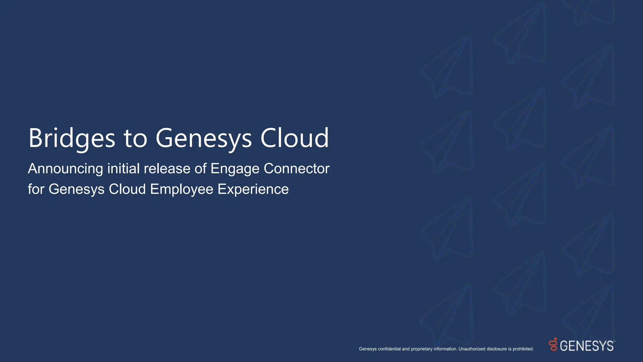 Genesys Engage Contact Center Product Roadmap.PPTX