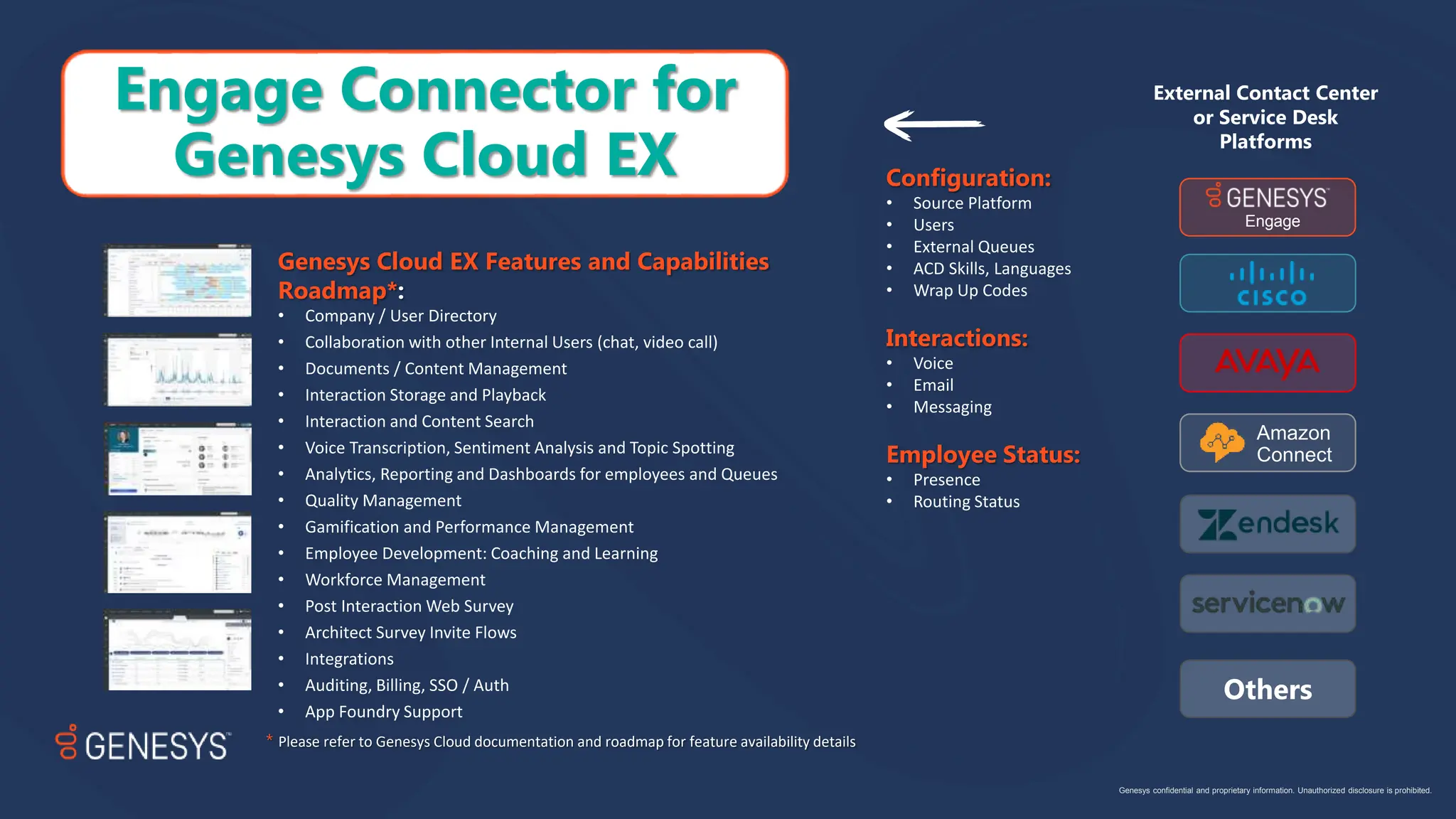 Genesys Engage Contact Center Product Roadmap.PPTX