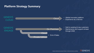 Genesys Engage Contact Center Product Roadmap.PPTX