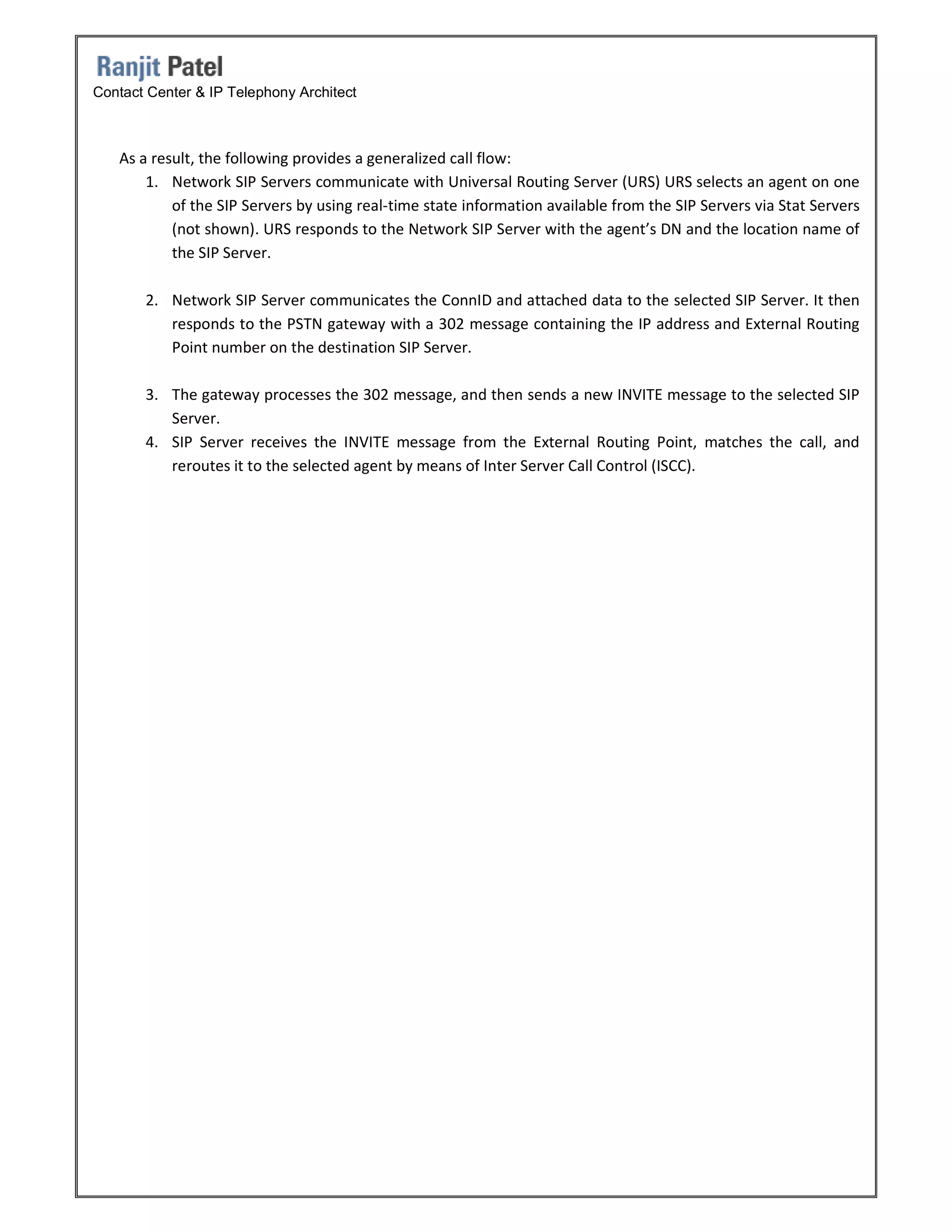 Genesys SIP Server Architecture | PDF