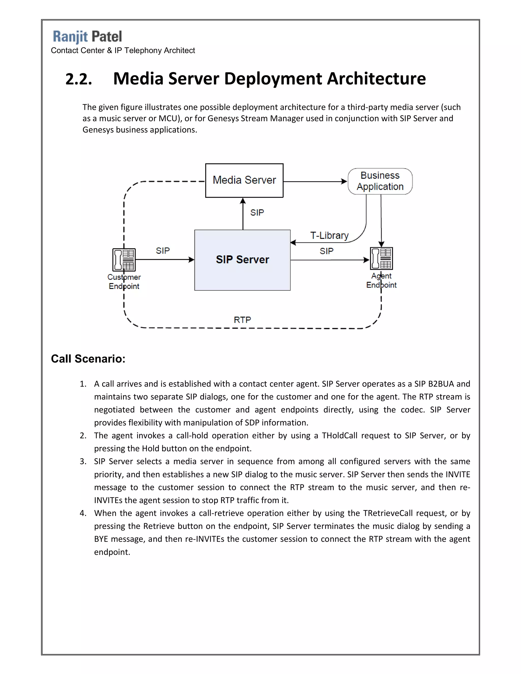 Genesys SIP Server Architecture | PDF