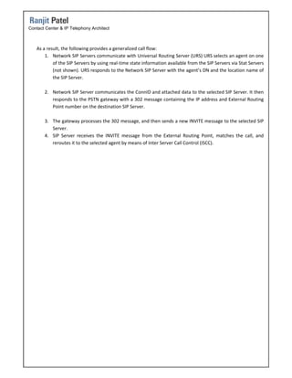Genesys SIP Server Architecture | PDF