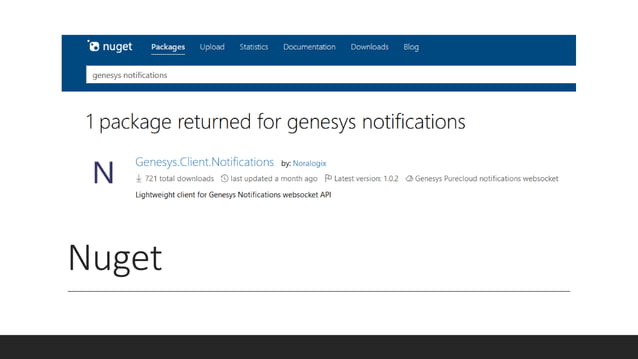 Genesys Notifications to Azure | PPT
