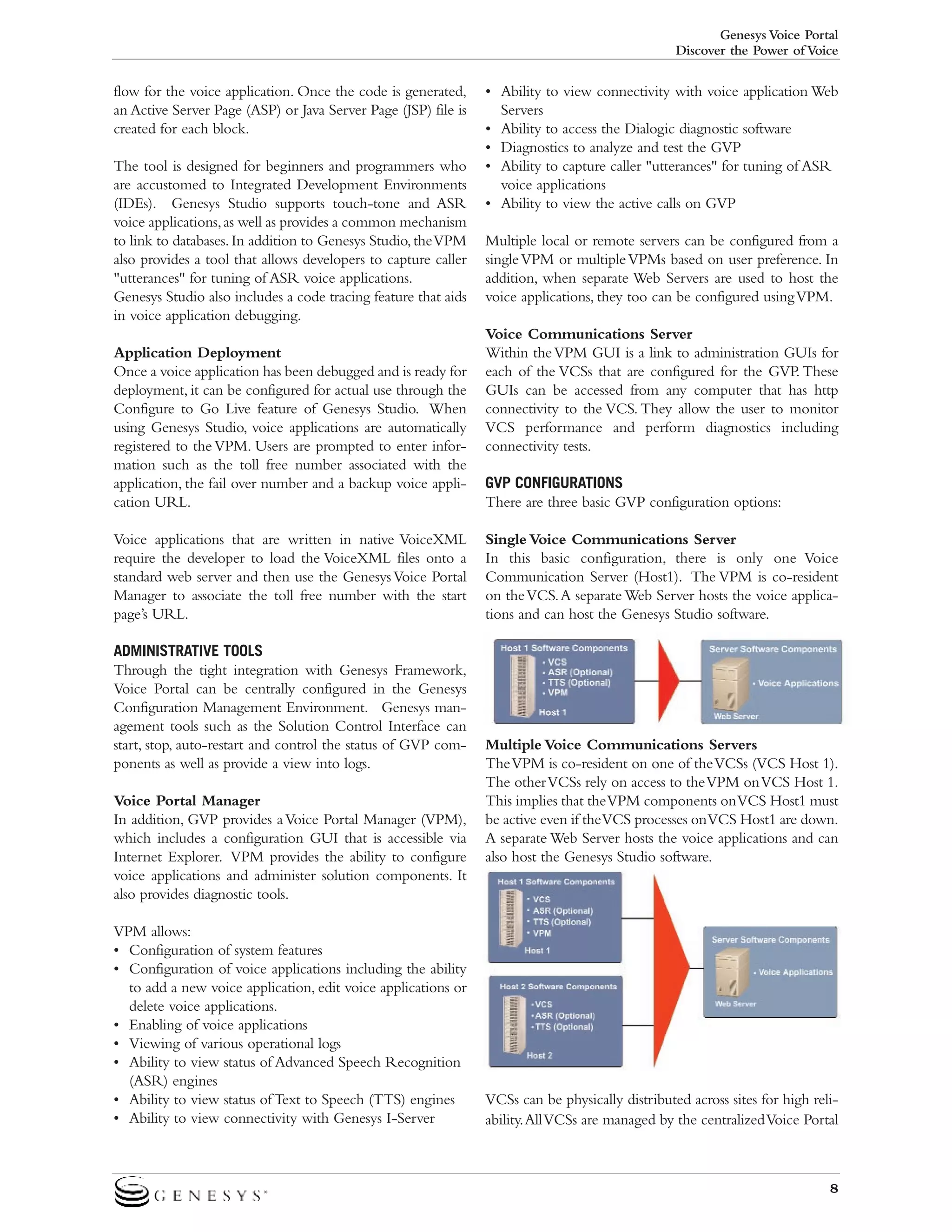 Genesys voice portal whitepaper | PDF