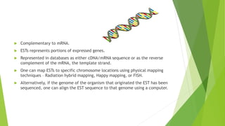 Gene targeting and sequence tags | PPTX