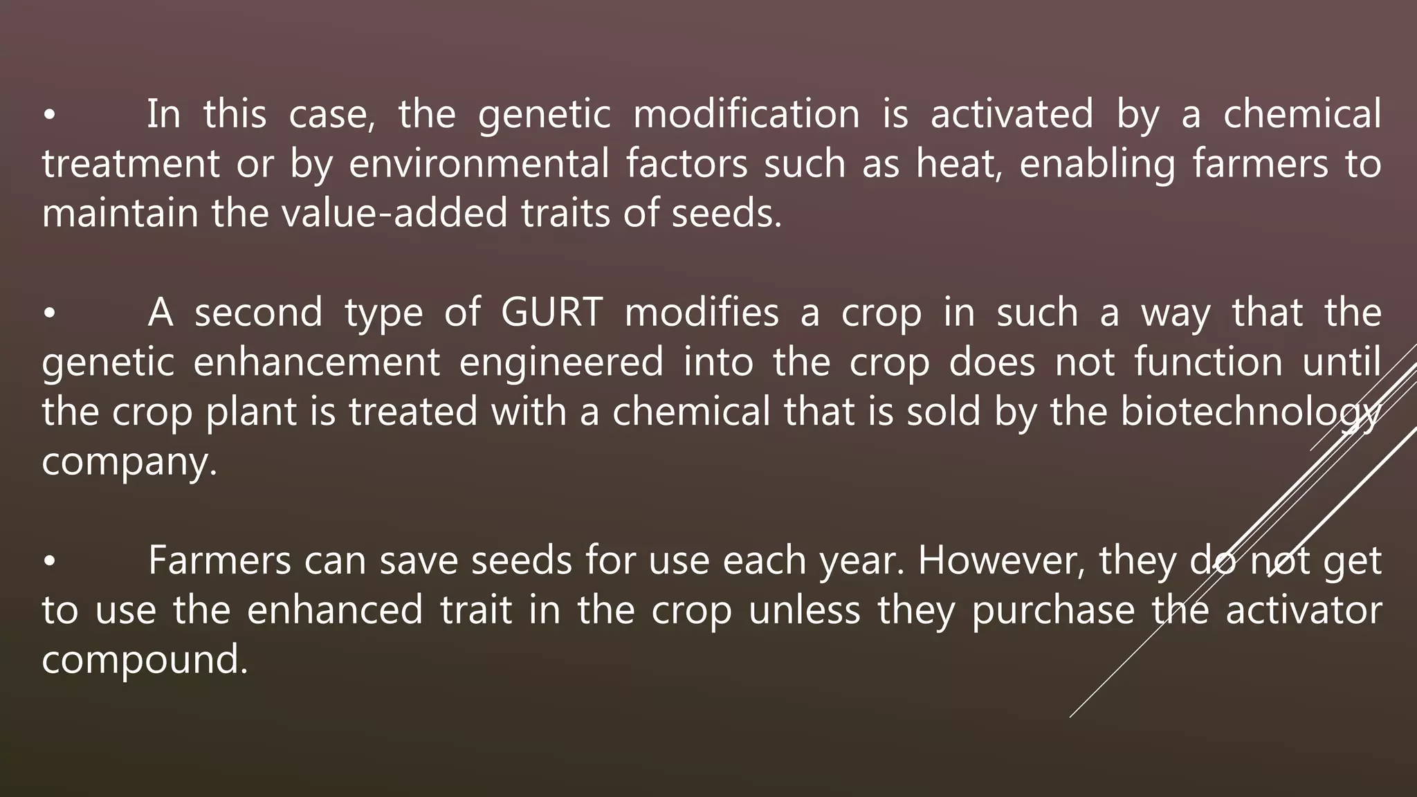 Terminator Gene Technology | PPTX
