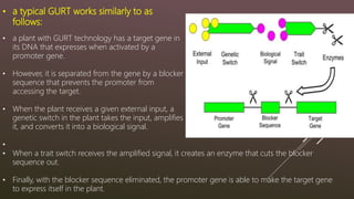 Terminator Gene Technology | PPTX