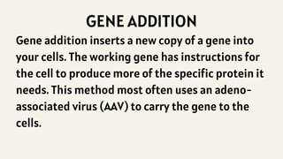 GENE THERAPHY SCIENCE TECHNOLOGY AND SOC | PDF