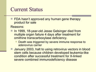 Gene therapy | PPT