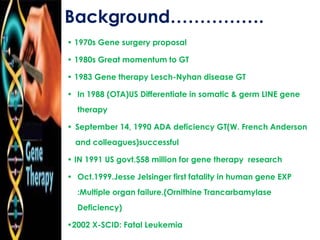 Gene therapy | PPT