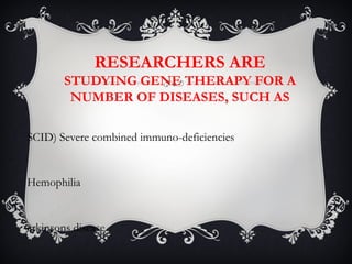 Gene therapy | PPT
