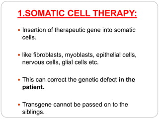 Gene therapy | PPT