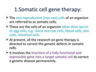 Gene therapy | PPT