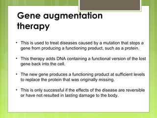 Gene therapy | PPT