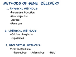 Gene therapy | PPT