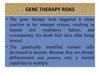 Gene therapy | PPTX