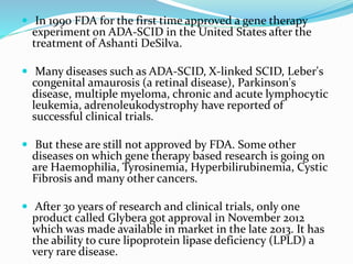 Gene therapy | PPTX