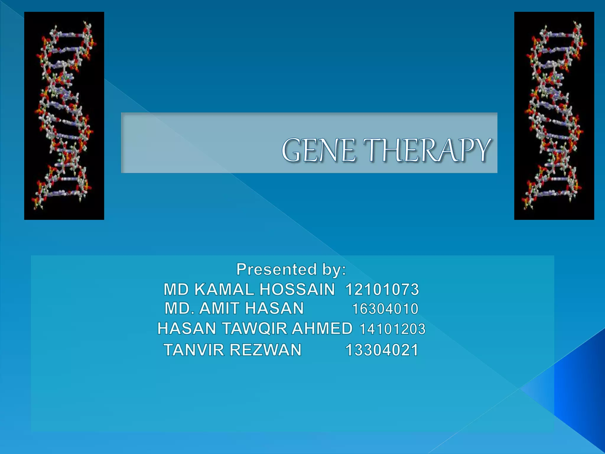 Gene therapy | PPT