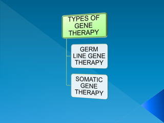Gene therapy | PPTX