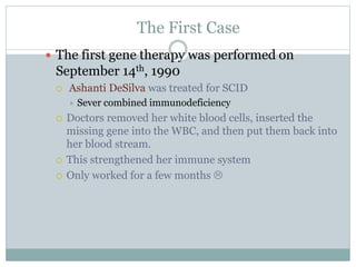 Gene therapy for Biotechnologist | PPTX