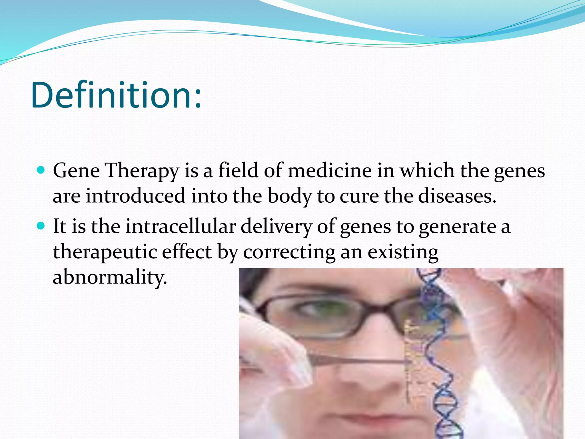 Gene therapy | PPT