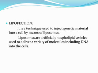 Gene therapy | PPTX