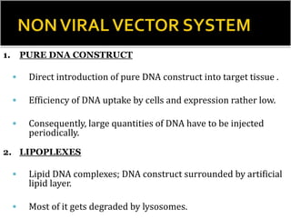 Gene therapy | PPTX | Genetics | Science