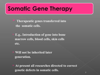 Gene therapy | PPT | Physical Therapy | Wellness