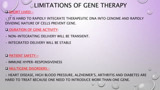 Gene therapy | PPTX
