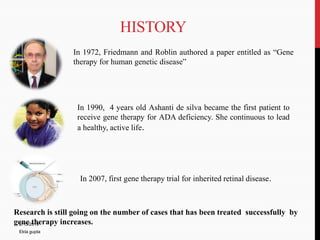 Gene therapy | PPTX