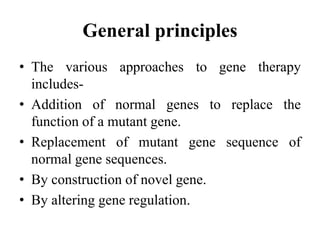 Gene therapy | PPT