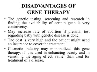 Gene therapy | PPT