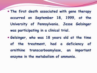 Gene therapy | PDF