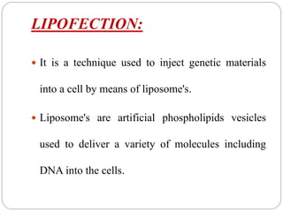 Gene therapy | PPTX