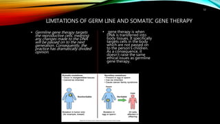Gene therapy | PPTX