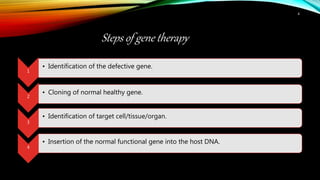 Gene therapy | PPTX