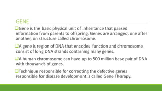 Basics of Gene Therapy | PPT