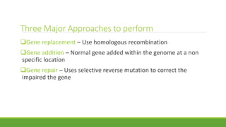 Basics of Gene Therapy | PPT